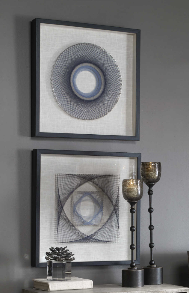 simple black frame wall decor